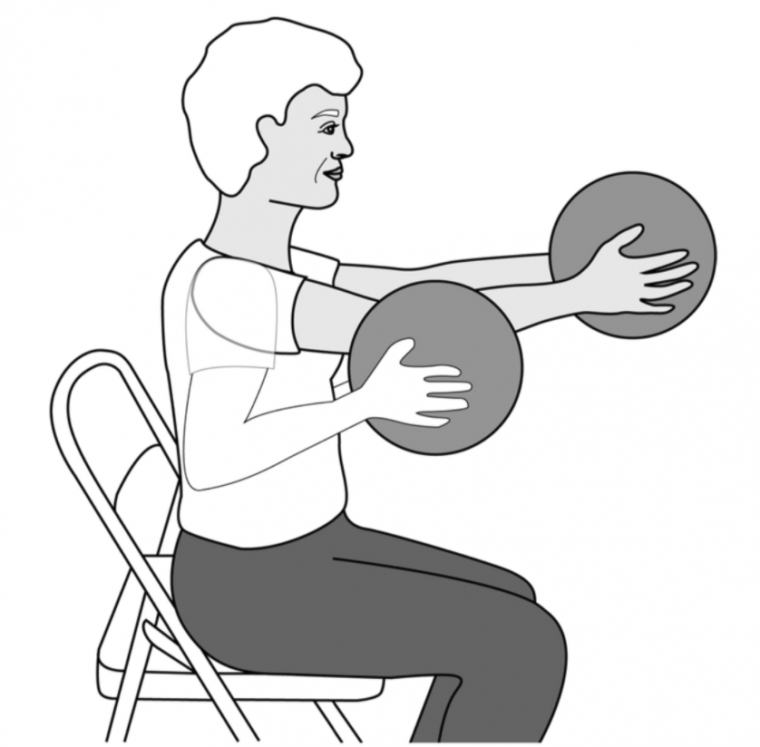 Ball Chest Press – Georgia Health Matters